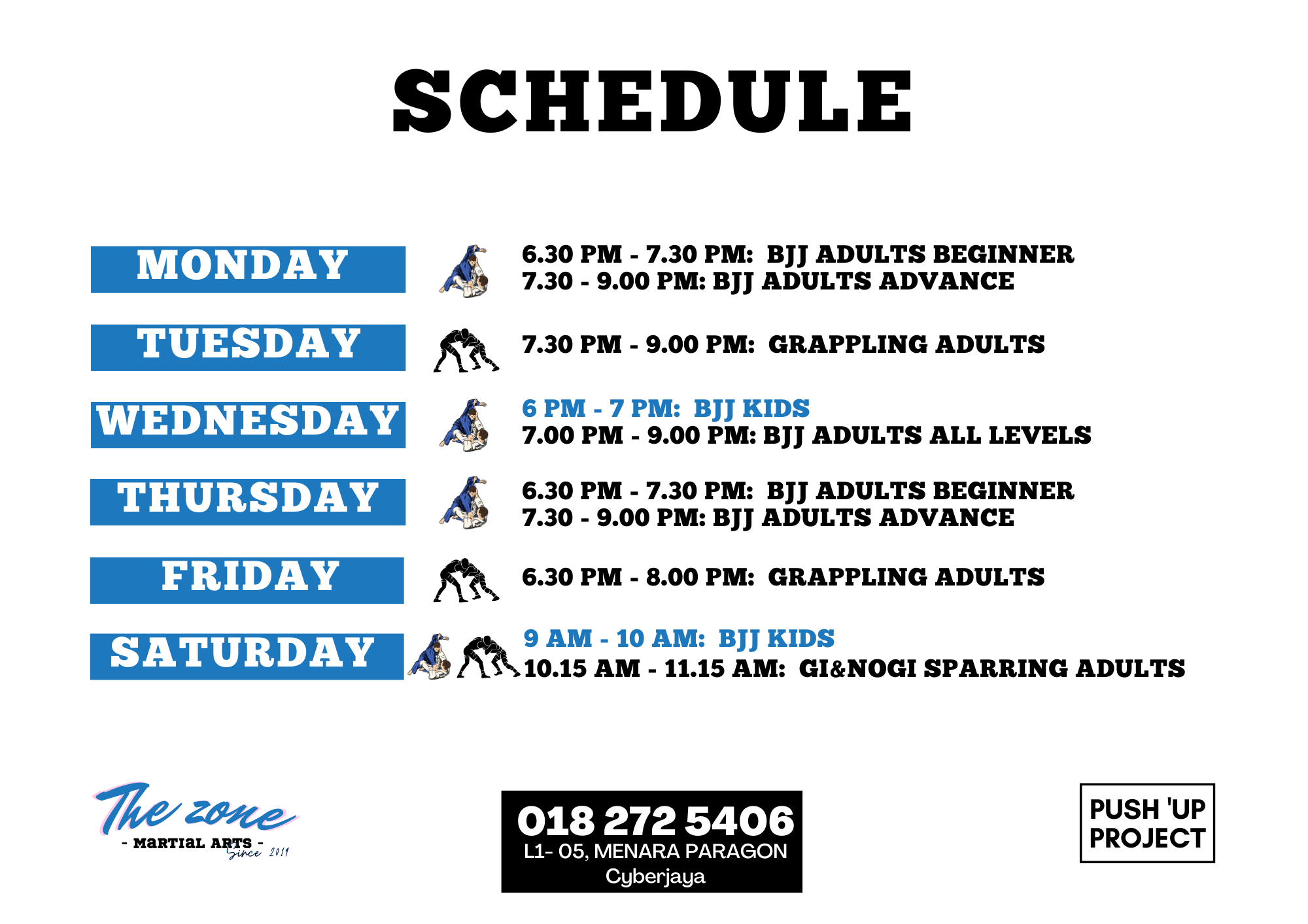 The Zone Martial Arts | Push'up Project